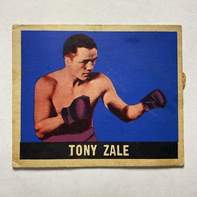 1948 Leaf Knock Out Boxing Tony Zale #15 | eBay