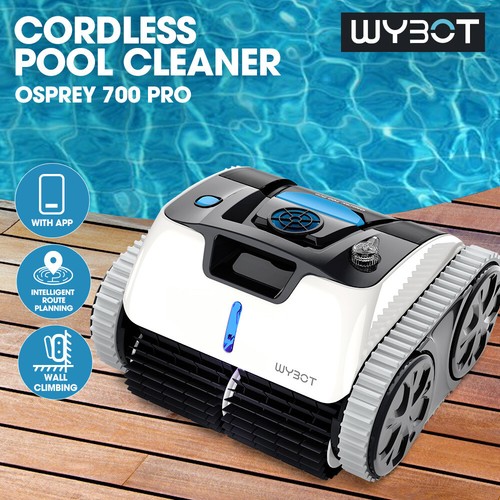 WYBOT Osprey 700 Pro Cordless Robotic Pool Cleaner Automatic Vacuum ...