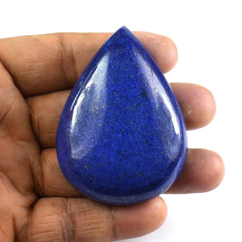 402.50 Ct Lovely Natural Gold Flakes Blue Lapis Lazuli Pear Cabochon ...