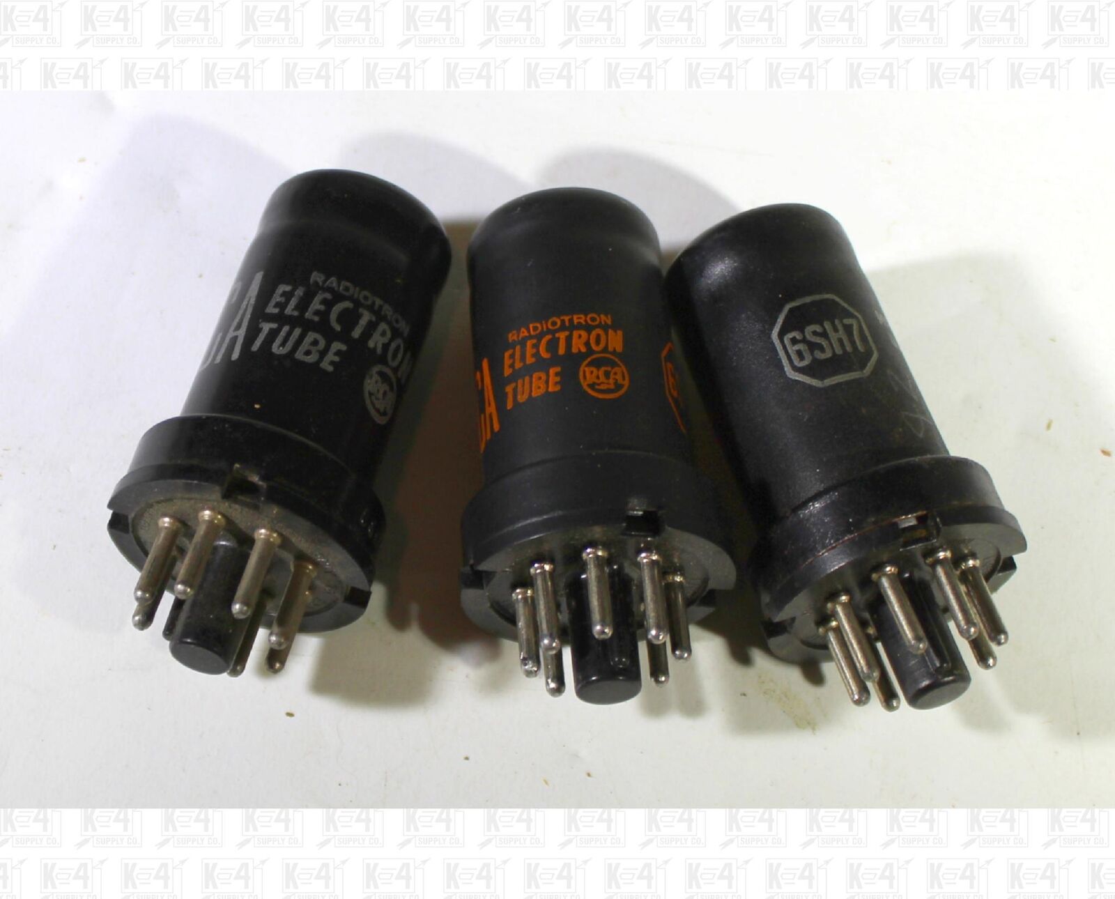 RCA 6SH7 Vacuum Tubes Made In USA Tested Good Clean Lot Of 3 | eBay
