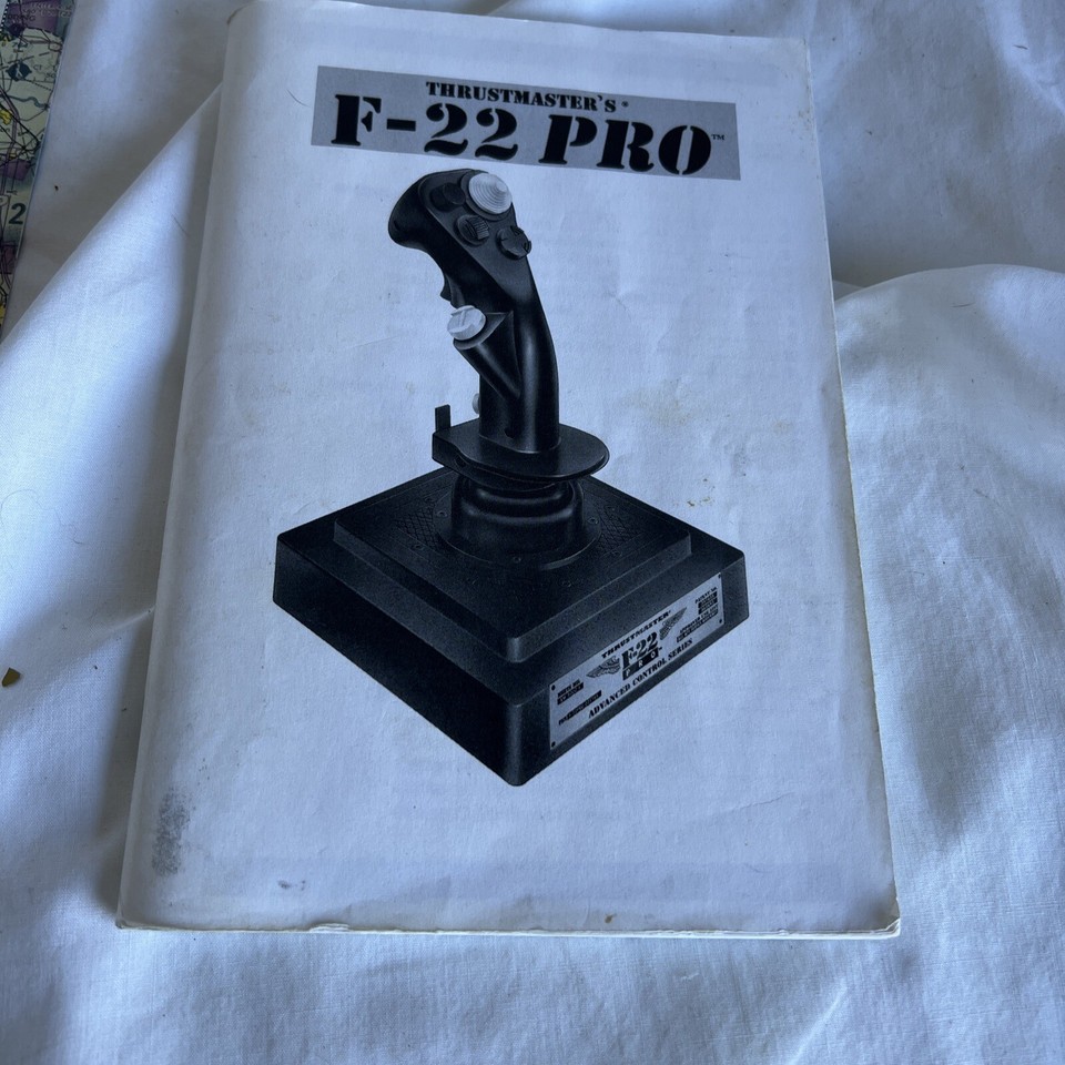 Thrustmaster F-22 Pro Advanced Control Series Programmable Joystick ...