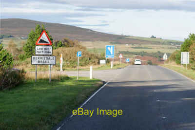 Photo 12x8 Northbound A9, Start of the Berriedale Braes Berriedale ...