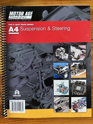 Motor Age Training Self Study Guide For ASE- A4 -Suspension & Steering ...