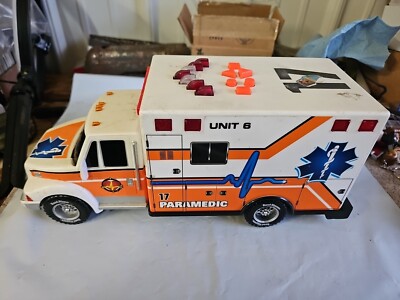 Ambulance Unit 6 Paramedic Road Rippers Toy Lights Work Sound Does Not ...