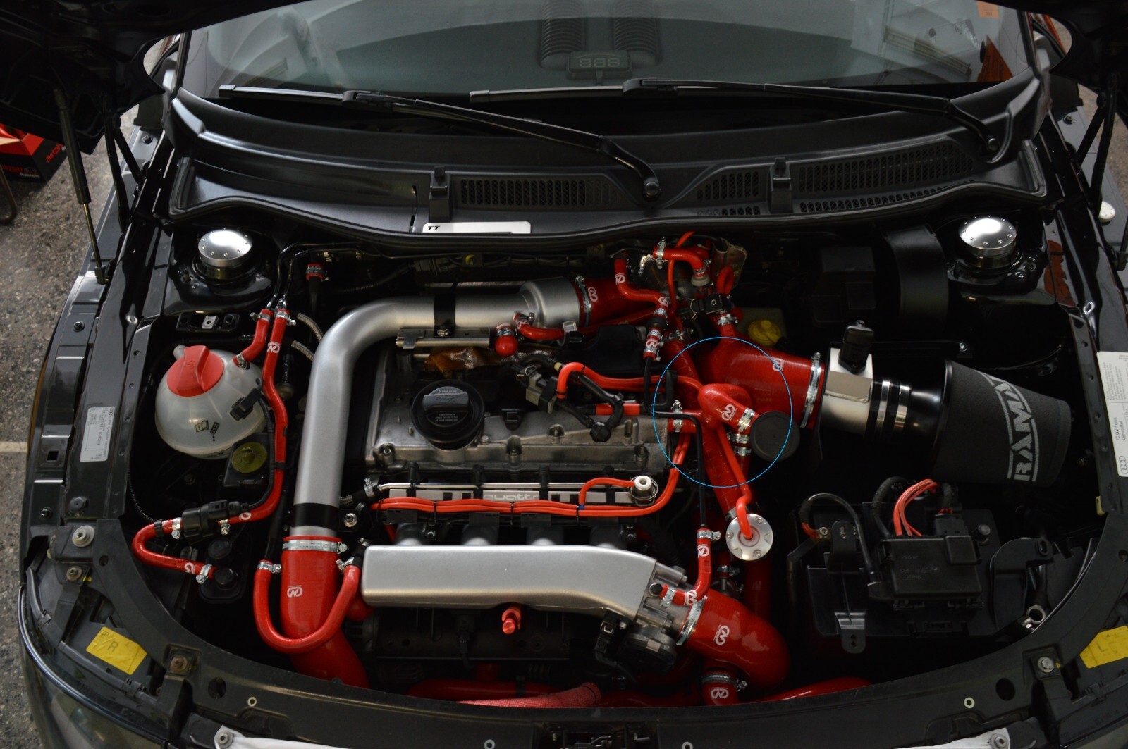 AUDI S3 TT SEAT LEON CUPRA R 225 BHP BAM 20VT 1.8T CRANKCASE BREATHER ...