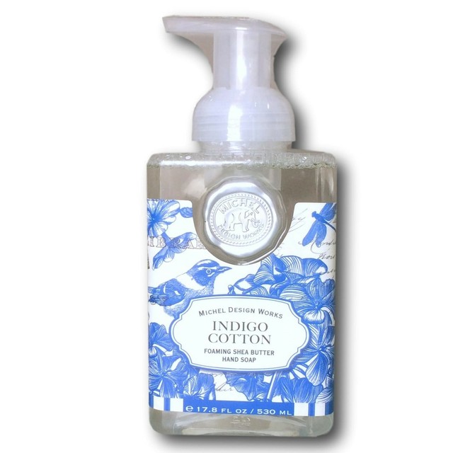 Indigo Cotton Foaming Hand Soap by Michel Design Works for sale online ...