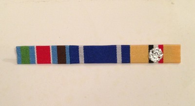 UN Bosnia, NATO IFOR, Iraq Op Telic & Rosette, Medal Ribbon Bar, Sew on ...