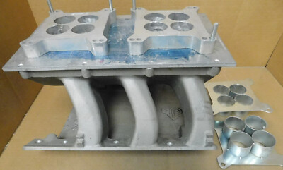 Edelbrock Rare Buick Victor Ram SII-V6 Tunnel Ram, Dual 4150 Flg, Epoxy ...