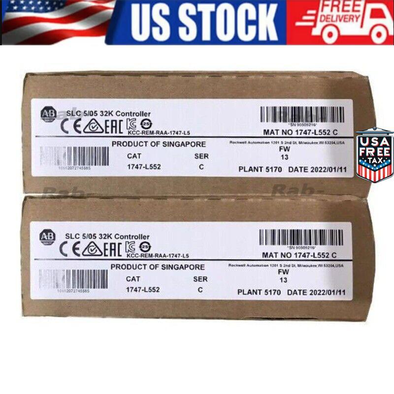 New Allen Bradley 1747-L552 /C SLC500 SLC 5/05 CPU Processor Unit AB ...