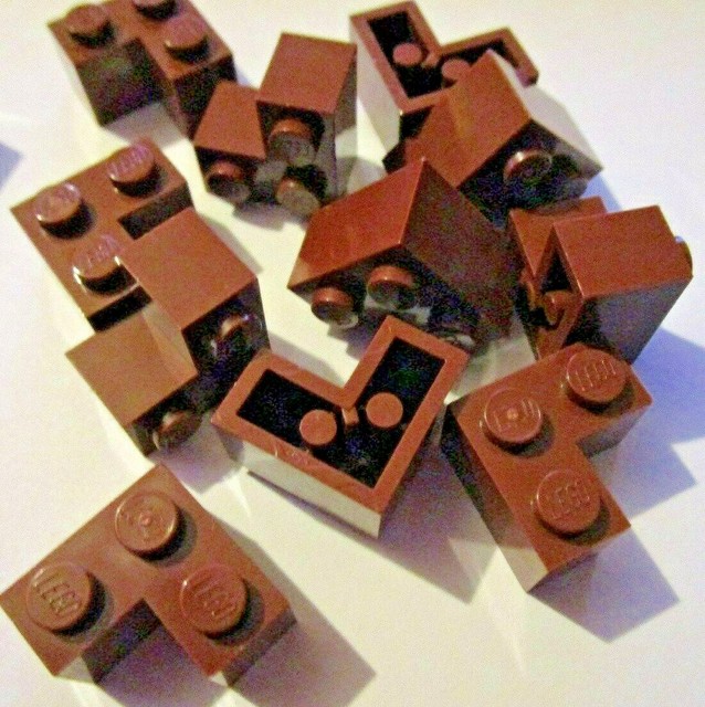 LEGO Brick Corner L-shaped 2x2 2357 Bright Grey X12 for sale online | eBay