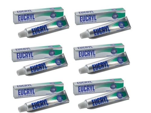 Eucryl Smokers Toothpaste Freshmint 50ML (Available Pack Size -1,2,3,6 ...