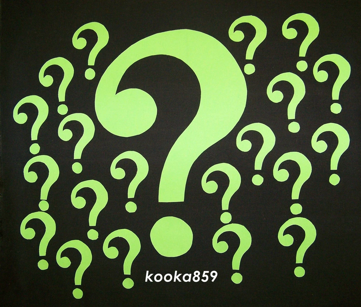 Riddler Question Mark Template