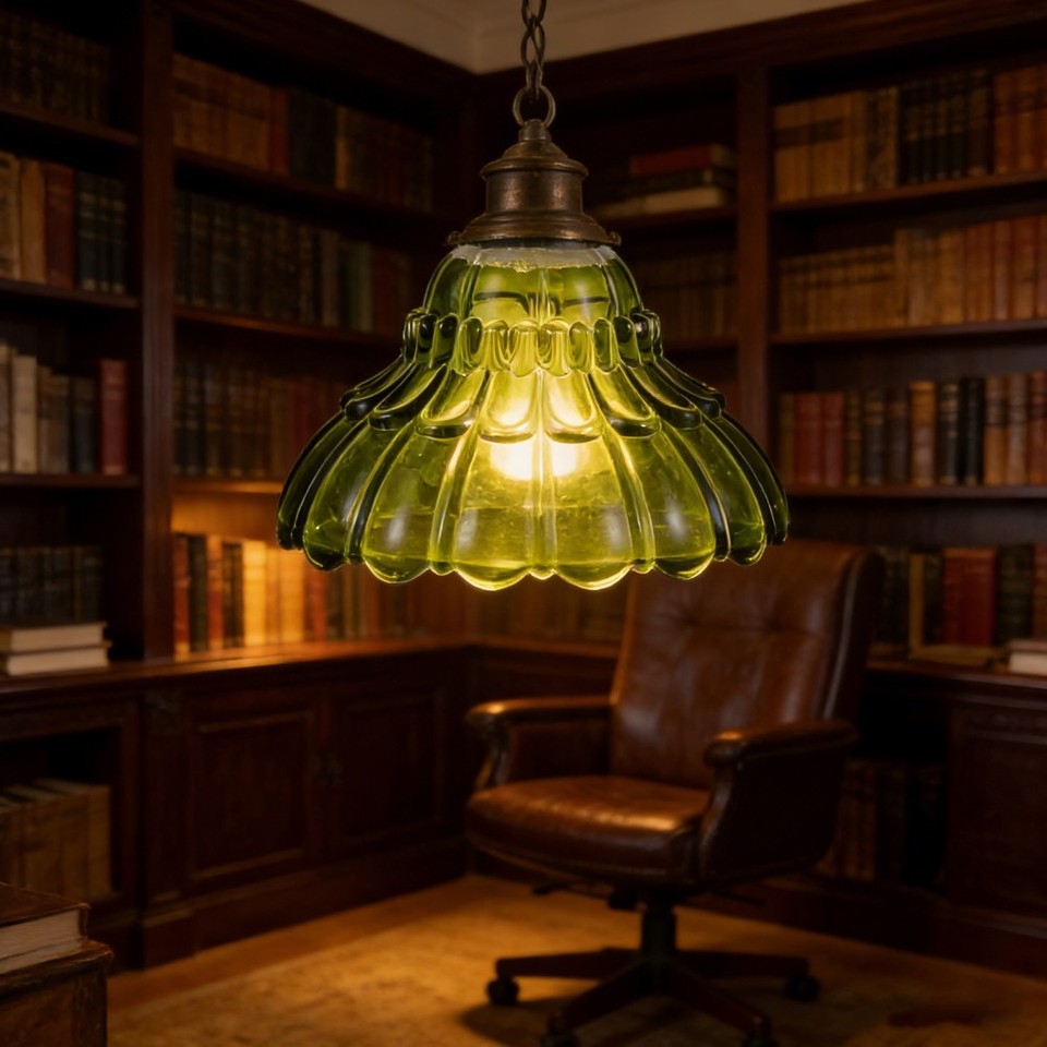 Glass Lampshade: Small Flower Lamp Shade Replacement - Bell Shade Light ...