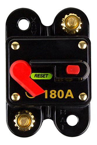 Metra Electronics/Heise RCB180 - 180 Amp Circuit Breaker Pro Series ...