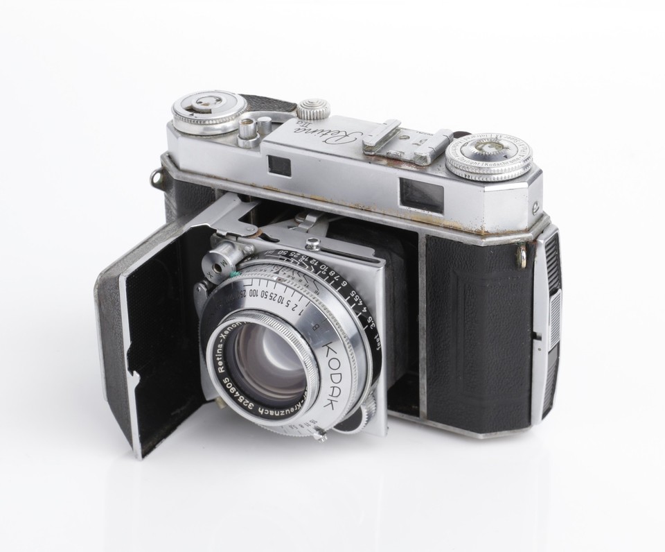 KODAK RETINA IIa 2a f:2 50mm Schneider Kreuznach lens 35mm camera | eBay