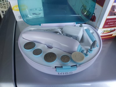 KISS Power File Rechargeable Nail File Kit - 11 Pieces - Open Box. | eBay