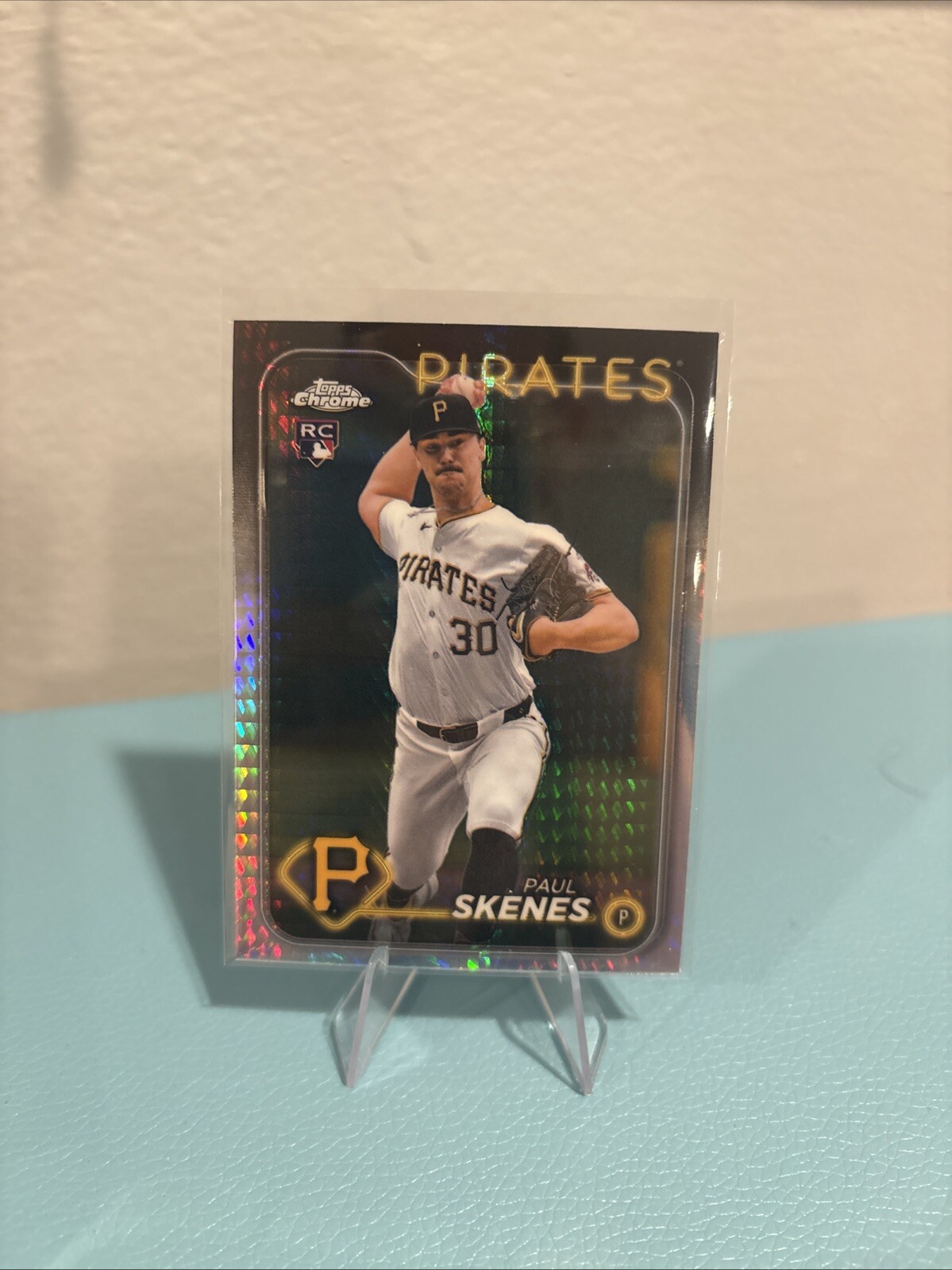 Topps Chrome Update 2024 Paul Skenes Prism Refractor #USC88 Pirates RC ...