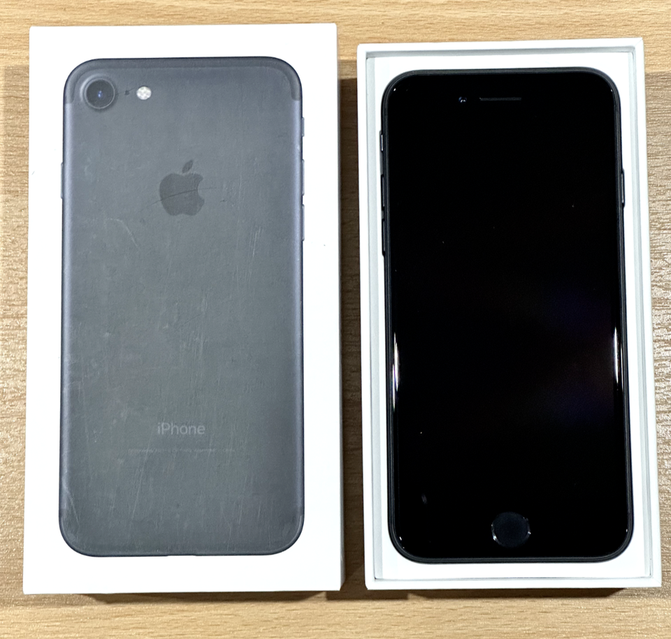 New Boxed Apple iPhone 7 32GB Black Unlocked Smartphone 100% Battery ...