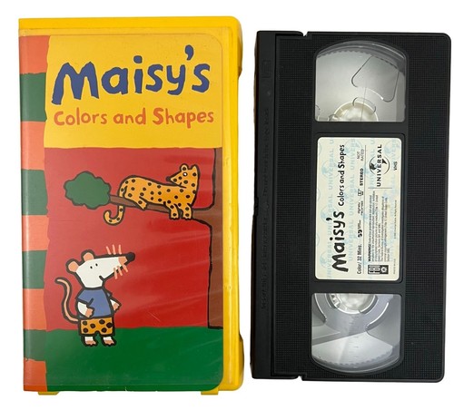 Maisy's Color and Shapes VHS Animated VCR Movie Video Tape Used | eBay