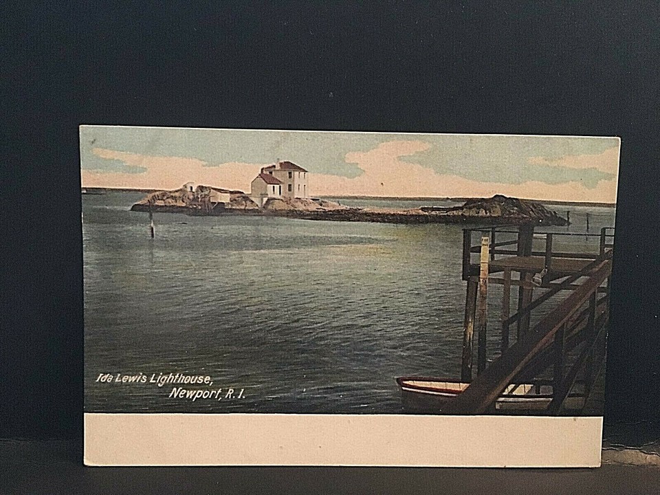 Postcard Antique View of Ida Lewis Lighthouse in Newport, RI. T5 | eBay