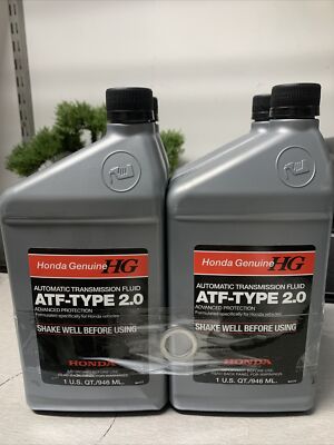 4 QUARTS OF HONDA OEM AUTOMATIC TRANSMISSION FLUID ATF-TYPE 2.0 | eBay