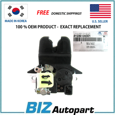 GENUINE ! TRUNK LATCH ACTUATOR for 08-14 SONATA GENESIS COUPE OE# 81230 ...