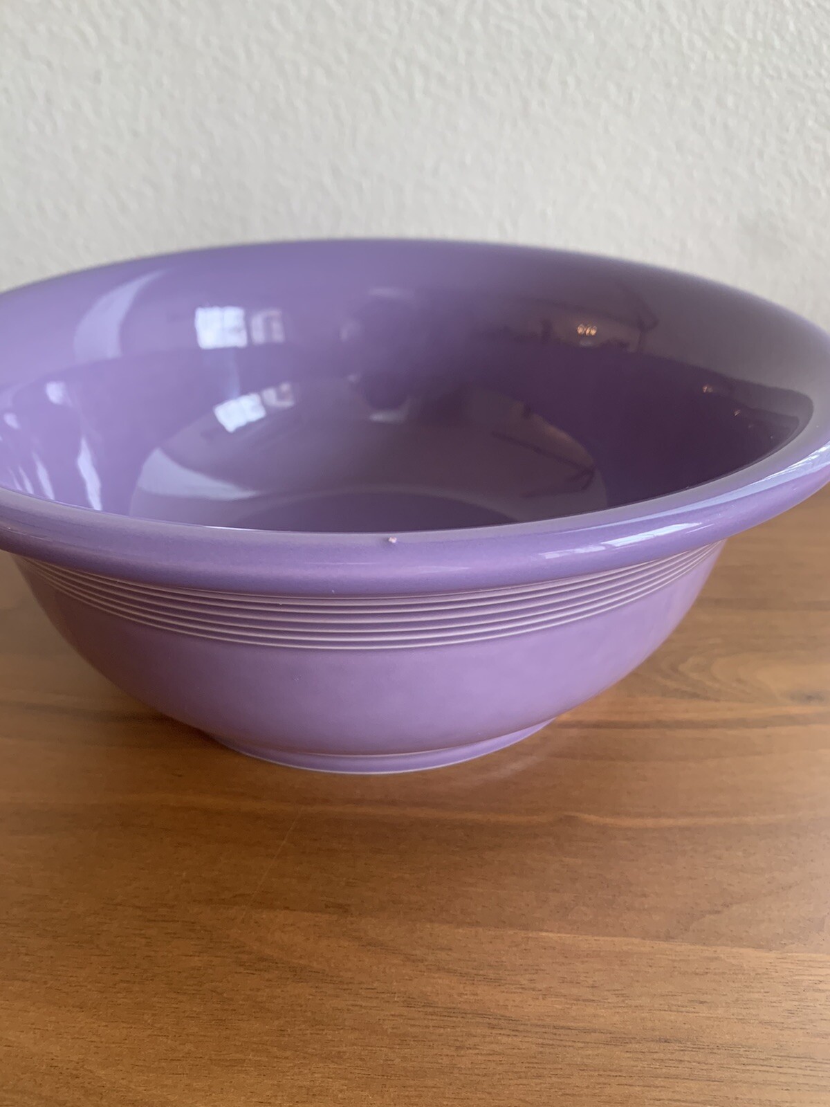Fiestaware Lilac Casserole Bowl NO LID Rare Fiesta Homer Laughlin HTF ...