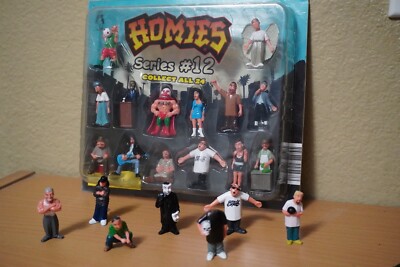 Homies Series # 12 Display Pack Original Vending Blister Display Homie ...