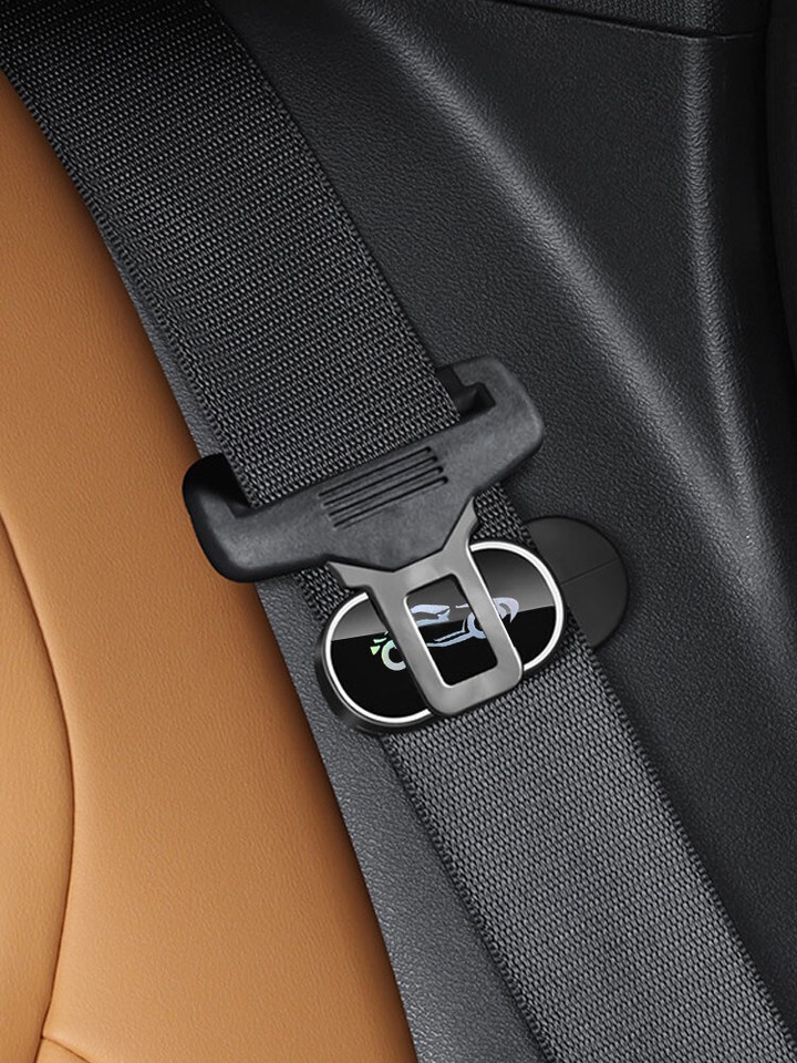 Car Safety Seat Belt Clip Fixed Limiter Seat Belt Holder Stopper Buckle ...