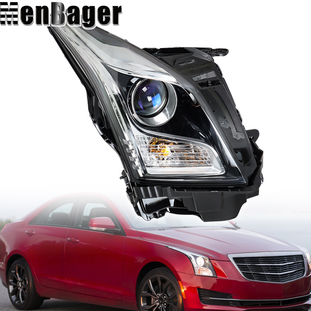 For 2013 2014-2017 2018 Cadillac ATS Passenger Side Headlight Headlamp ...
