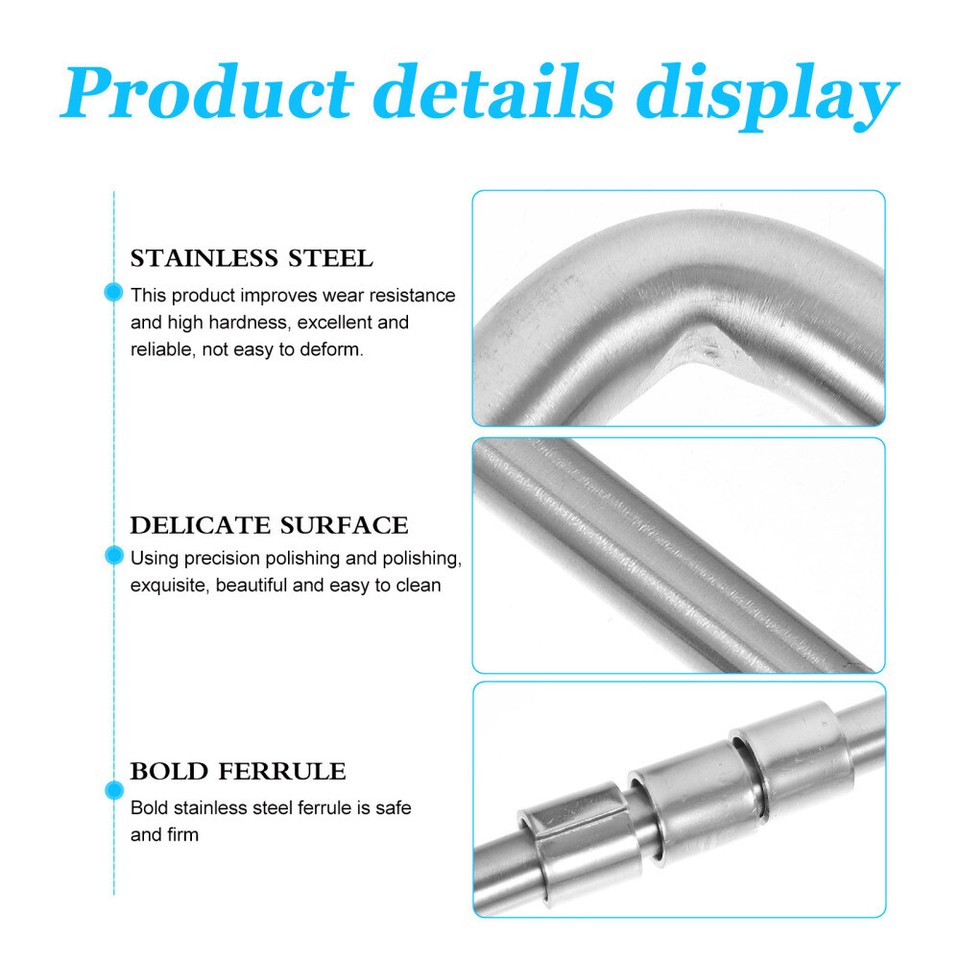 Stainless Gate Bolt Door Floor Lock Ground Latch Long Ground Latch ...