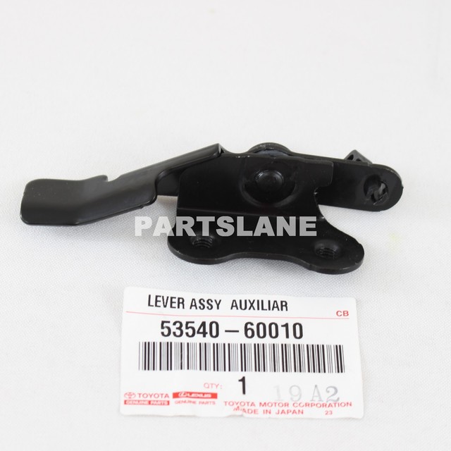 5354060010 Genuine Toyota Lever ASSY Auxiliary Catch Release 53540 ...