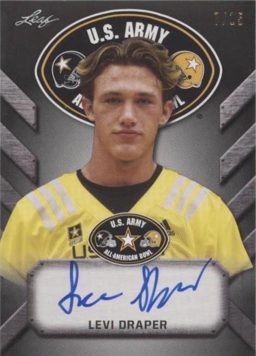 2017 Leaf Metal U.S. Army All-American Bowl - Tour Autographs Levi ...