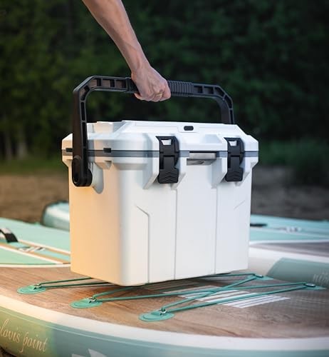 Hard Cooler Box, Heavy-Duty for Extended Outdoor Use, Camping, 16 Quart ...