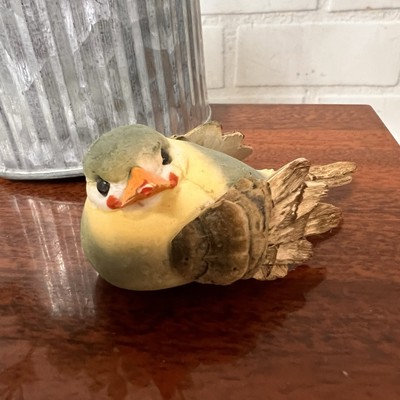 Vintage Light Weight Small Bard Bird Swallow Figurine Paper Wood ...