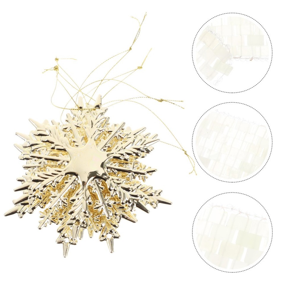 6pcs Christmas Tree Decors Party Hanging Pendants Xmas Tree Charms Home ...