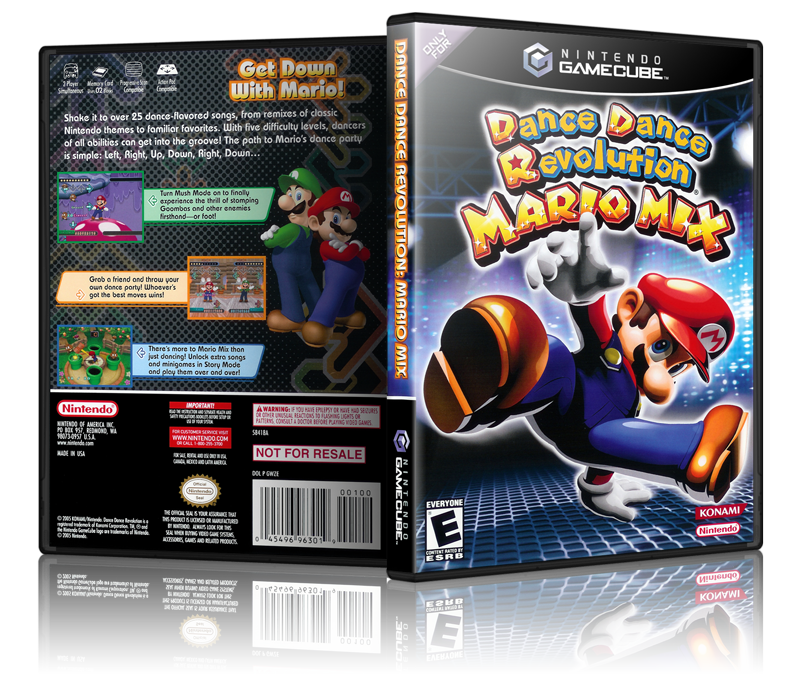 Replacement GameCube Covers W/ EU STYLE Cases Titles #-L !!NO GAMES ...