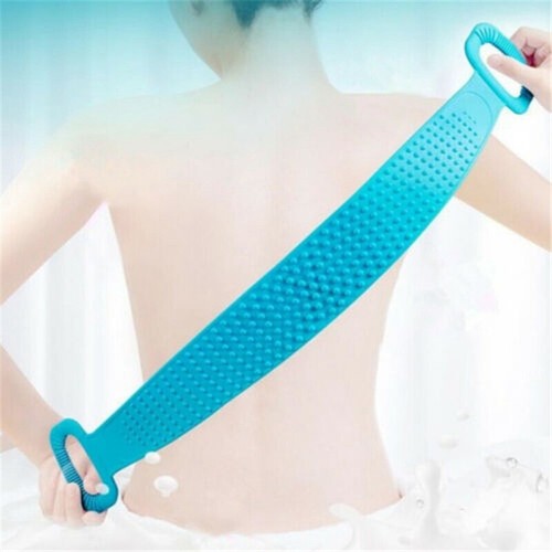 Back Scrubber Dual Massage Brush Sides Body Cleaning Tool Wall Hook ...
