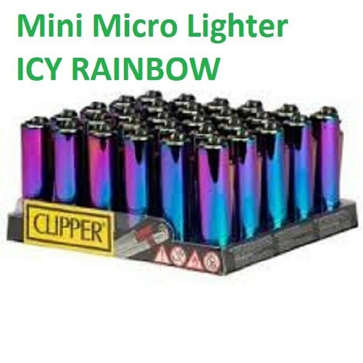 Fire Heart Lighter Rainbow