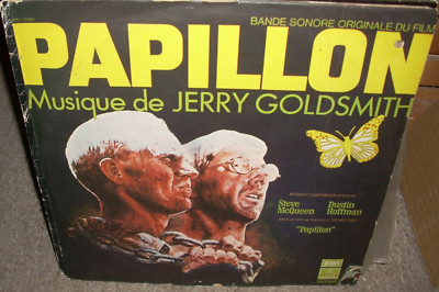 PAPILLON jery goldsmith, steve mcqueen, dustin hoffman ( soundtrack ...