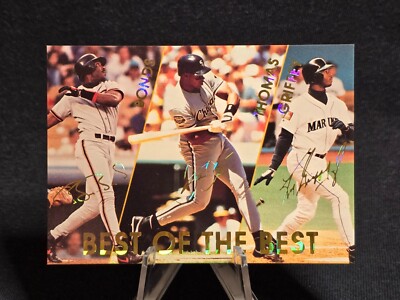 1994 Sports Stars USA Best of the Best Barry Bonds, Frank Thomas, Ken ...