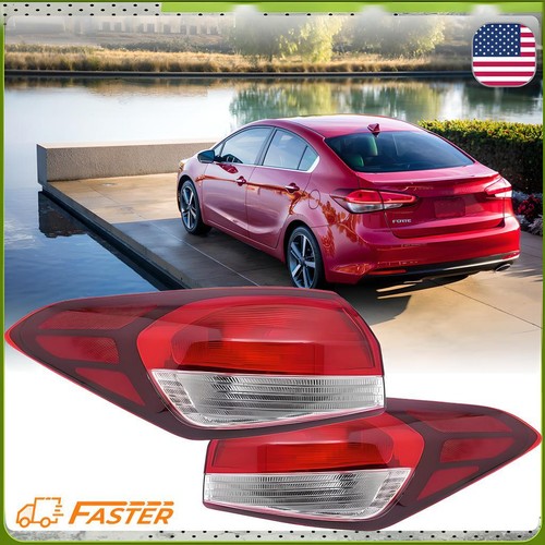Tail lights Assy Pair Fits 2017-2018 Kia Forte sedan Driver & Passenger side US | eBay