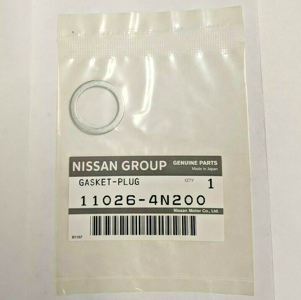 GENUINE OEM Nissan Infiniti Drain Plug Washer Gasket Drain Plug (11026 ...