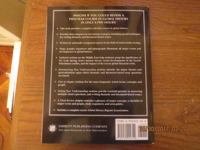 A Quick Review of Global History by Stuart Zimmer, James Killoran and ...