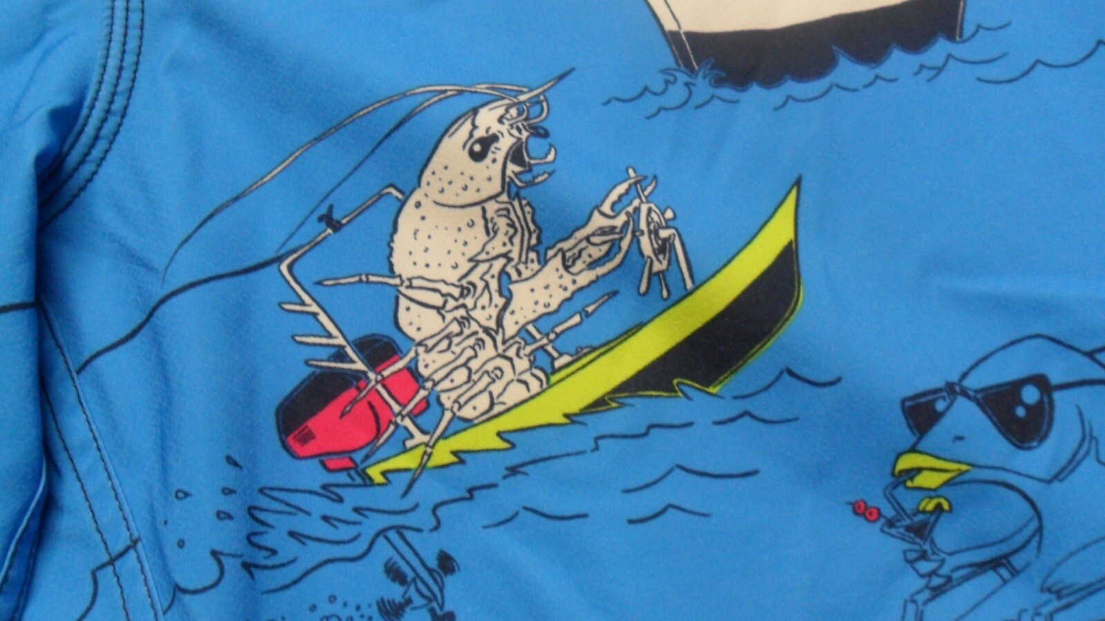 Size 36 Quicksilver Board River Partying Shorts - Gem