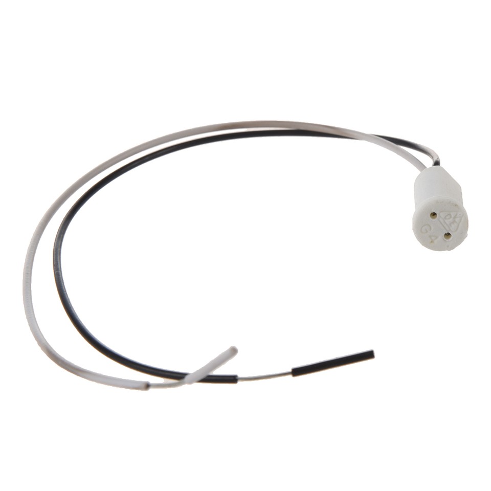 Ceramic G4 Lamp Holder Bulb holder Socket LED Halogen Crystal Lamp Pack ...