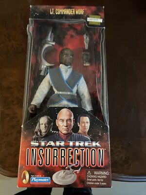 Playmates Toys Insurrection Worf Action Figure | eBay