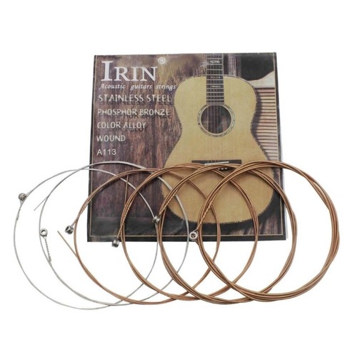 Set of 6 Guitar String Replacements Acoustic Guitar Strings Part ...