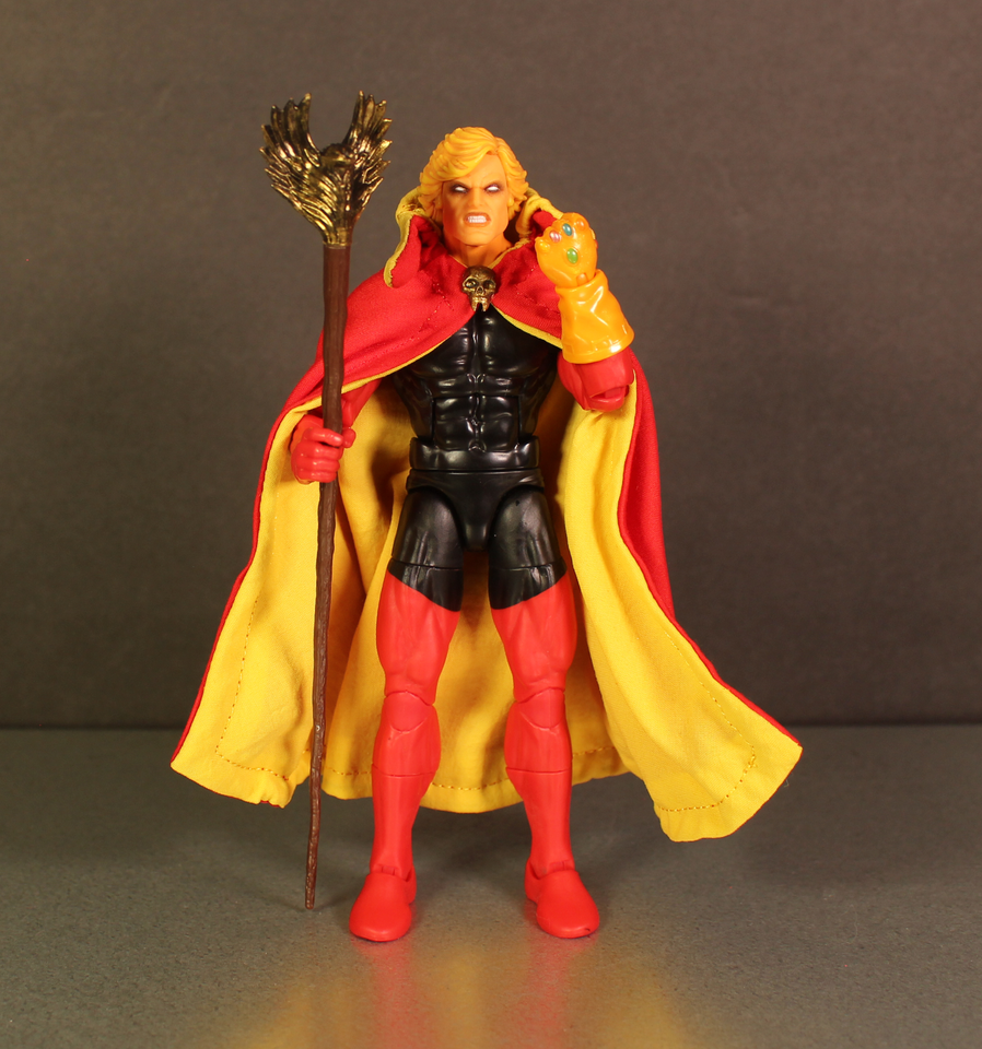 1/12 scale wired cape with skull for Adam Warlock Marvel Legends | eBay