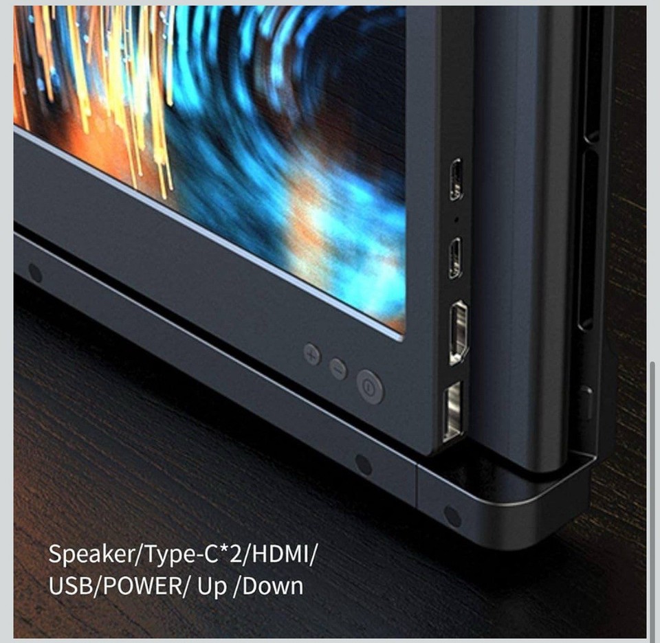 12" Laptop Screen Extender, Dual Display Triple Setup, Portable Monitor ...